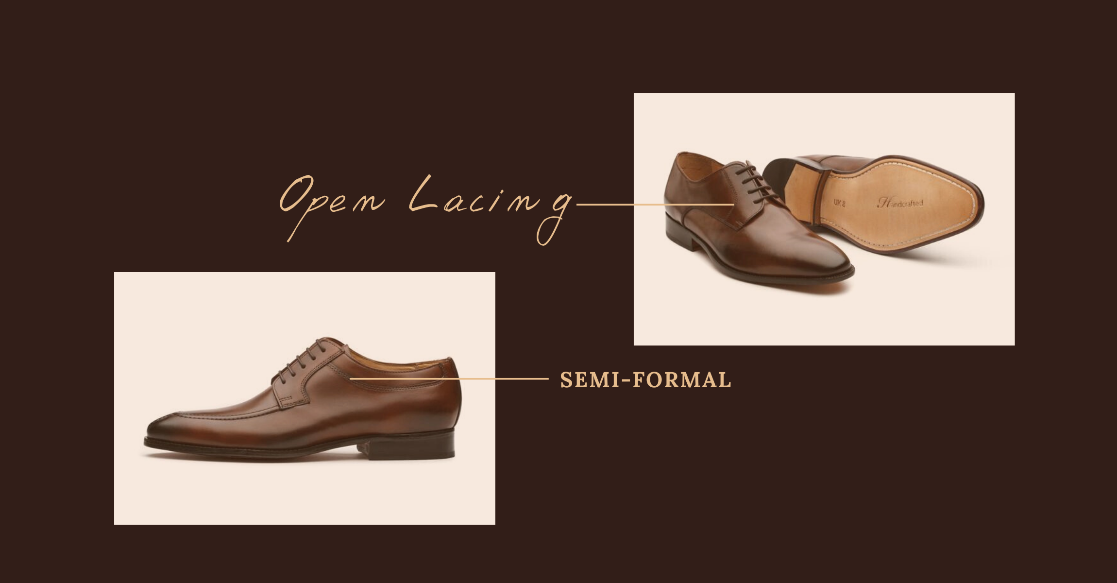 Buy Handmade Formal Derby Shoes Online For Men | Kings Traders – KING'S